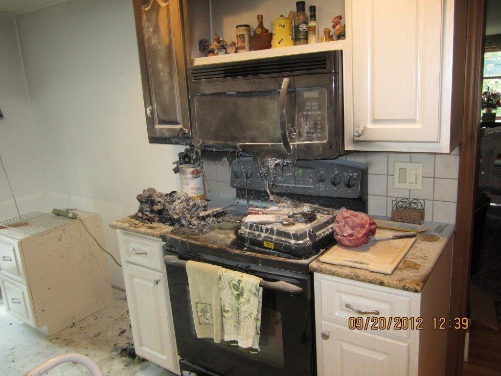 Fire damage before and after TERS building restoration experts provide ...